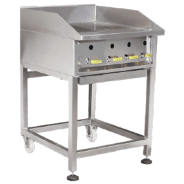 600mm Heavy Duty Solid Top Gas Grill - Caterware Connection